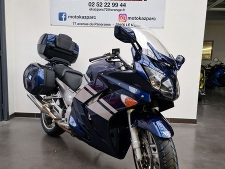 YAMAHA yamaha-fjr-1300-2006-1300-cm3-moto-routiere-802-km-bleu-72100-le ...