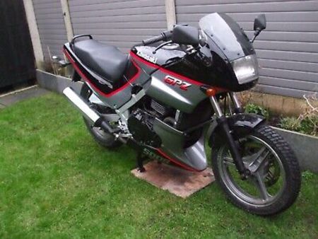KAWASAKI 1993-gpz500-gpz500s-gpz-ex-500-black-new-mot-a2-licence ...