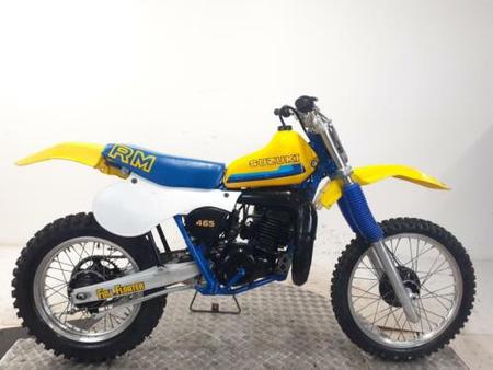 SUZUKI suzuki-rm465-1982-2-stroke-evo-motocross-bike-easy-restoration ...