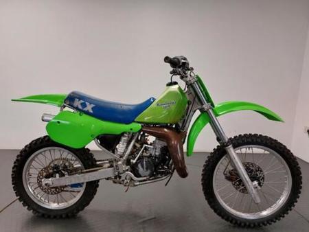 KAWASAKI KAWASAKI KX 125 1987 2 STROKE EVO MOTO CROSS BIKE*RESTORATION ...