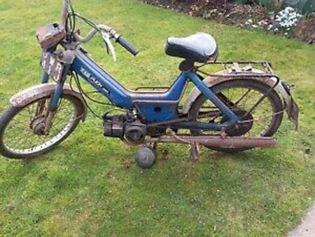 PUCH puch-maxi-classic-pedal-moped-1971-barn-find-for-parts-or ...