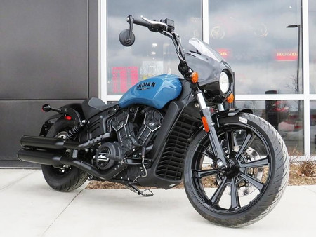 INDIAN 2023-indian-motorcycle-scout-rogue-abs-storm-blue occasion - Le ...