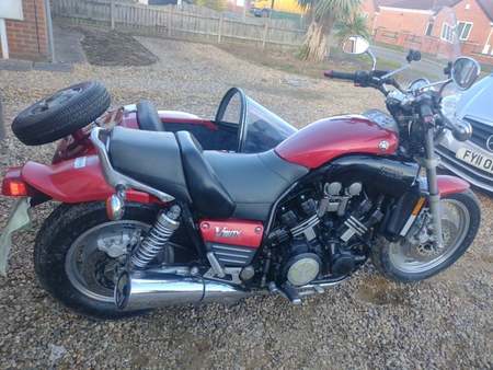 YAMAHA yamaha-vmax-1988-1200-cc-sidecar-ride-away occasion - Le Parking