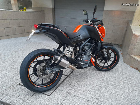 KTM KTM DUKE 125 CC Used - the parking motorcycles