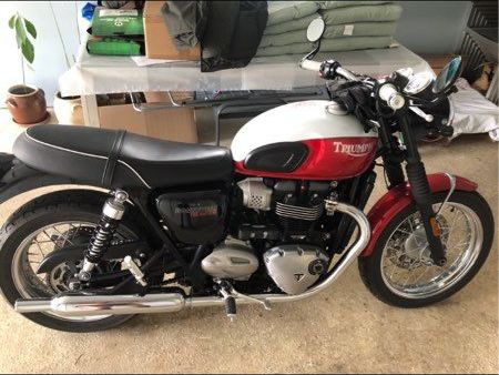 TRIUMPH triumph-bonneville-t100-a2 occasion - Le Parking
