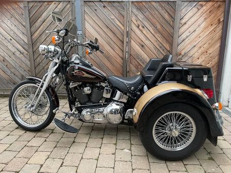 HARLEY DAVIDSON HARLEY-DAVIDSON FXSTS SPRINGER SERVICAR TRIKE POLICE ...