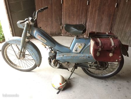 MBK mobylette-bleue-au-65-de-1961 occasion - Le Parking