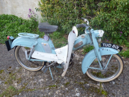 MBK 1960-mobylette-50cc-moped-easy-project-2-owners-put-away-working ...