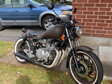 1982 Yamaha Maxim 650 Bobber
