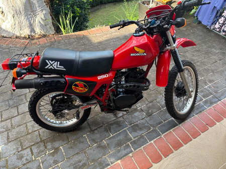 HONDA honda-xlr-250-1982 Used - the parking motorcycles