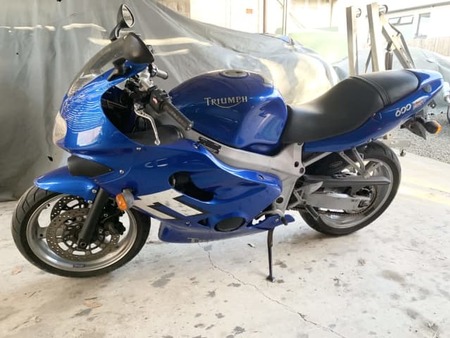 TRIUMPH 2001-triumph-tt-600 Used - the parking motorcycles