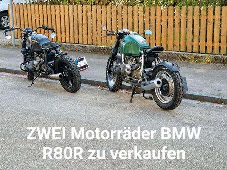 BMW 2-motorrader-bmw-r80r-und-bmw-r80rs-cafe-racer-bobber-scramble ...