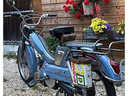 MBK mobylette-bleu-motobecane occasion - Le Parking