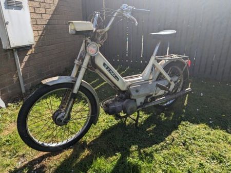 PUCH puch-maxi-matching-numbers-49cc-barn-find-moped-two-stroke ...