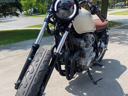 YAMAHA 1980-yamaha-xj-650-maxim-cafe-racer Used - the parking motorcycles