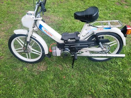 PUCH puch-maxi-s-pearly-moped-40kmh tweedehands - De Parking