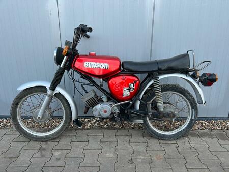 SIMSON SIMSON S51 ENDURO FAHRBEREIT 4-GANG 1990 MOPED MOFA ROLLER IFA ...
