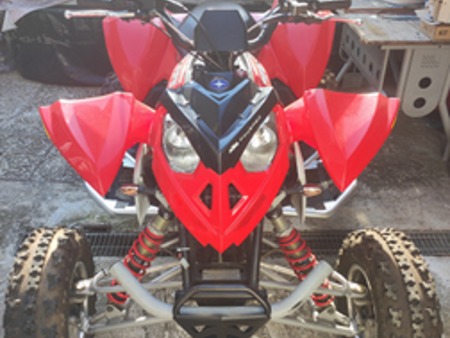 POLARIS QUAD POLARIS OUTLAW 525 IRS Used - the parking motorcycles