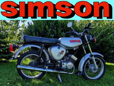 SIMSON simson-s51-b-1-4-mit-papieren-voll-funktionsfahig-moped-motorrad ...
