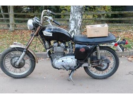 TRIUMPH triumph-trident-t150-1972-winter-restoration-project-vente-aux ...