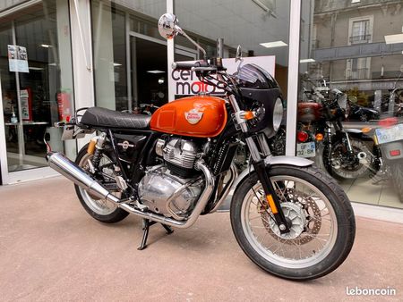 ROYAL ENFIELD royal-enfield-interceptor-650-orange-crush occasion - Le ...