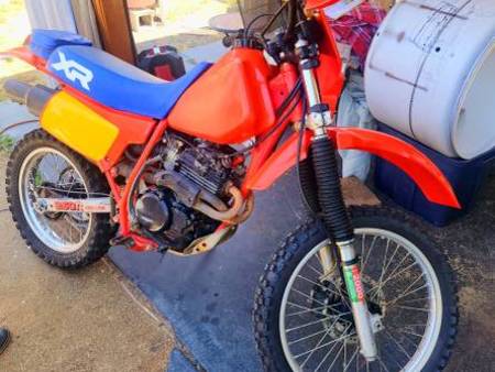 HONDA sweet-1984-honda-xr250r-enduro-excellent-low-hours-serviced Used - the parking motorcycles