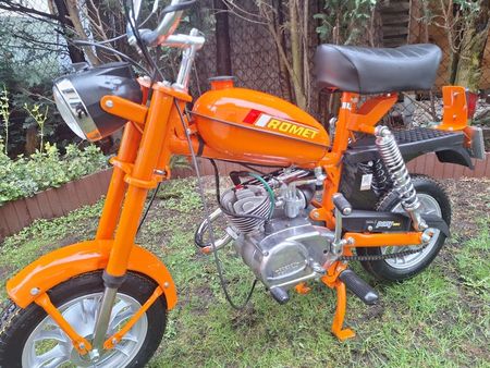 ROMET MOTORYNKA ROMET PONY 50M3 ZAREJESTROWANA OPLACONA PO RENOWACJI ...