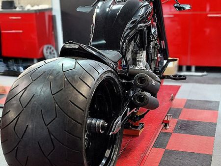 HARLEY DAVIDSON MAXI SHOW BIKE PNEU 330/360 HARLEY-DAVIDSON NIGHT ROD ...