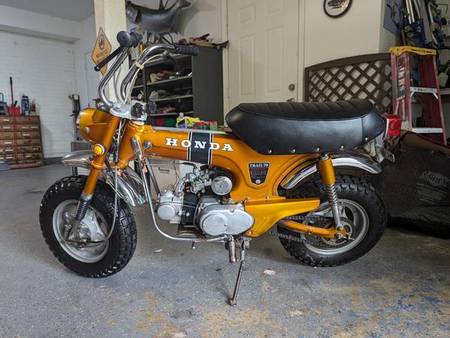 HONDA 1970-honda-ct70-gold Used - the parking motorcycles
