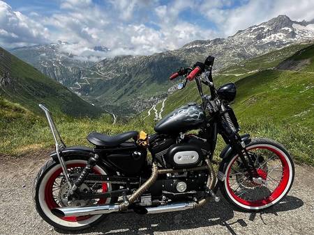 HARLEY DAVIDSON harley-sportster-1100-springer-1987-custom Used - the ...