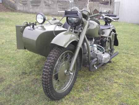 DNEPR dniepr-ural-k-750-m-72-bmw-po-remoncie-wszystkiego-lipiany Used - the parking motorcycles