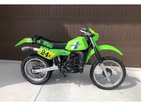 KAWASAKI 1983-kawasaki-250kdx-restored Used - the parking motorcycles