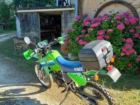 KAWASAKI 125-kmx Used - the parking motorcycles