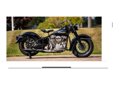 HARLEY DAVIDSON PANHEAD WITH ELECTRIC START Used - the parking motorcycles